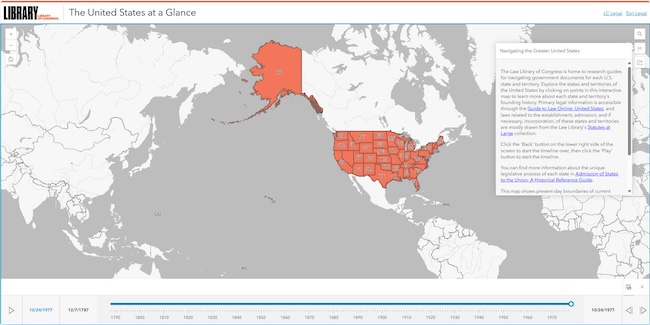 Explore the Greater United States in the Law Library's New Interactive ...